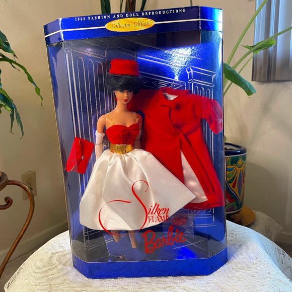 Mattel/Barbie | Other | Barbie Collectible Silken Flame Barbie 962 ...